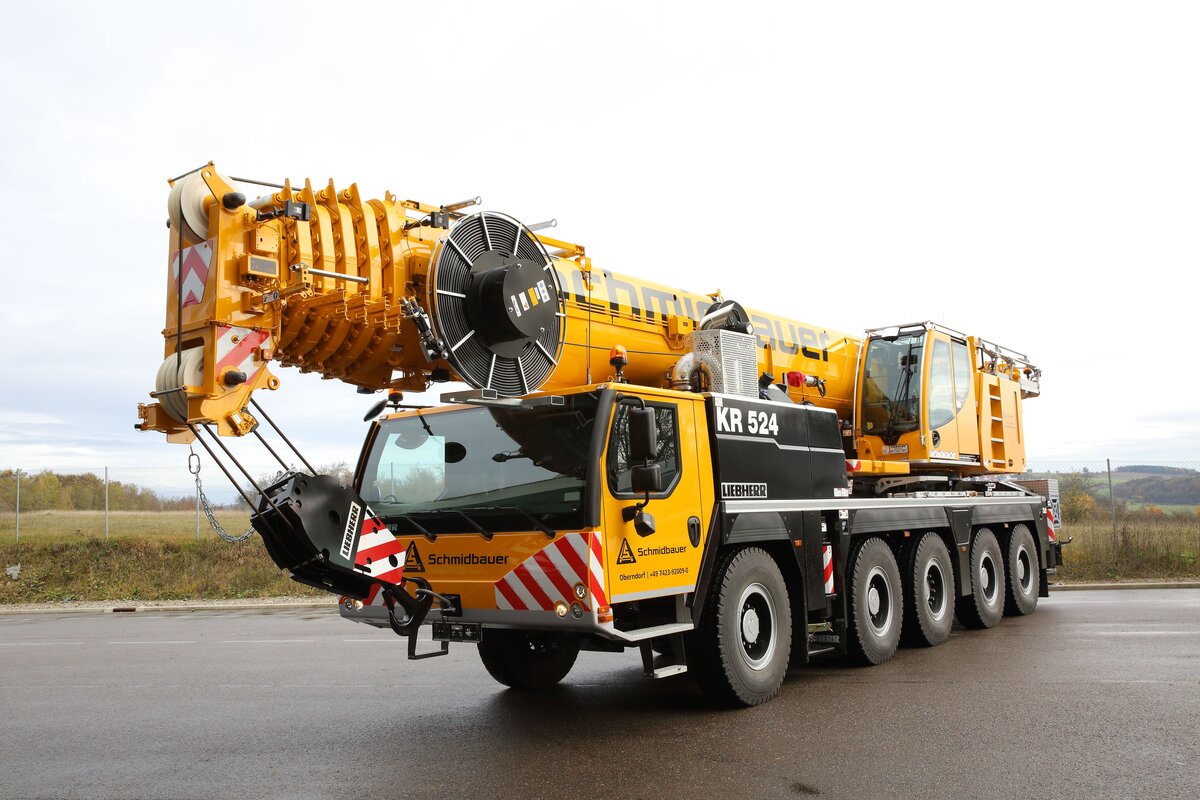 New at the Oberndorf location: the LTM 1070-4.2 | Schmidbauer